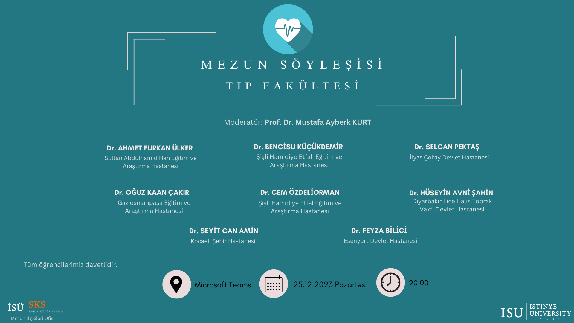 Mezun Söyleşisi "Tıp Fakültesi" | İstinye Üniversitesi