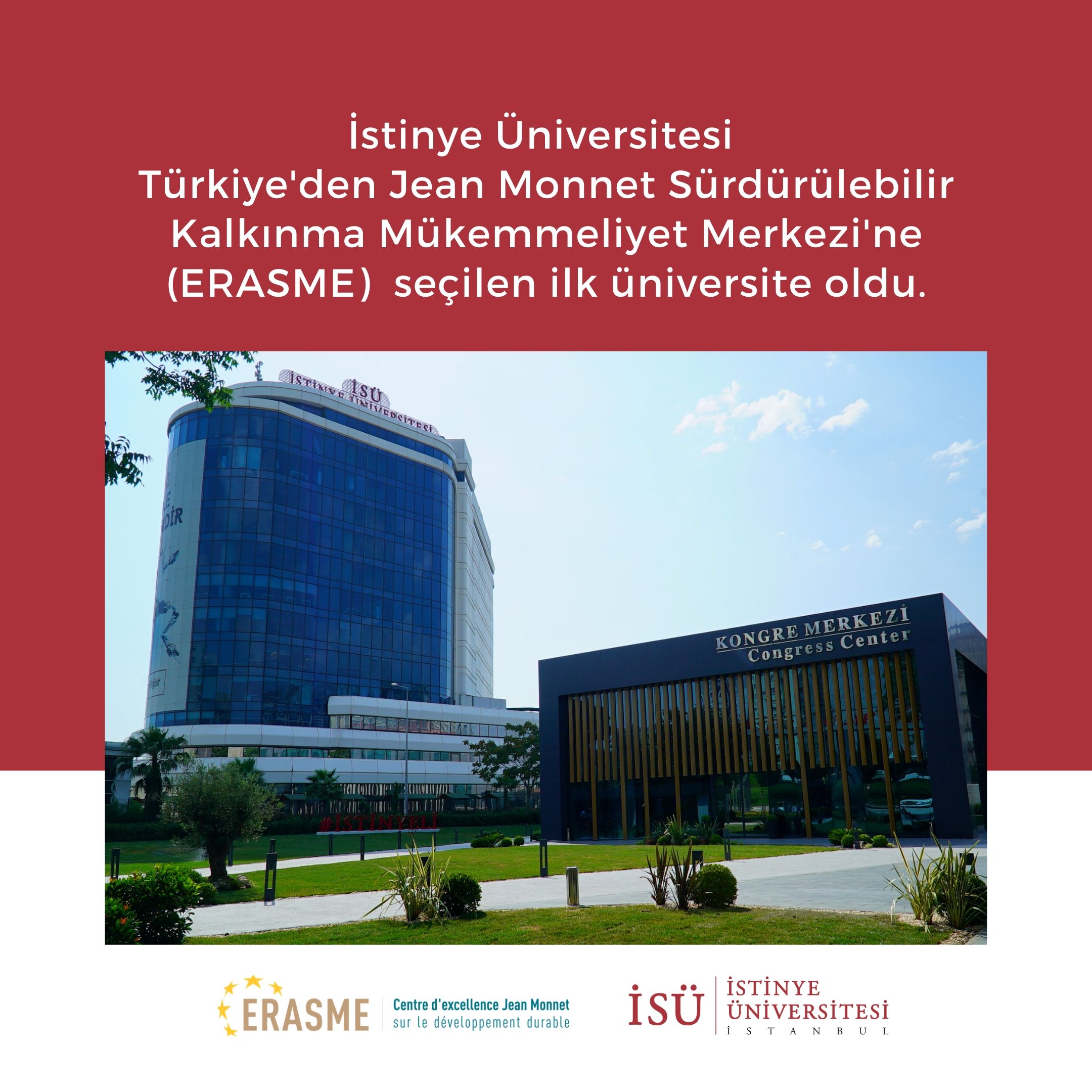 İstinye Üniversitesi Türkiye'den ERASME'ye seçilen ilk üniversite oldu ...