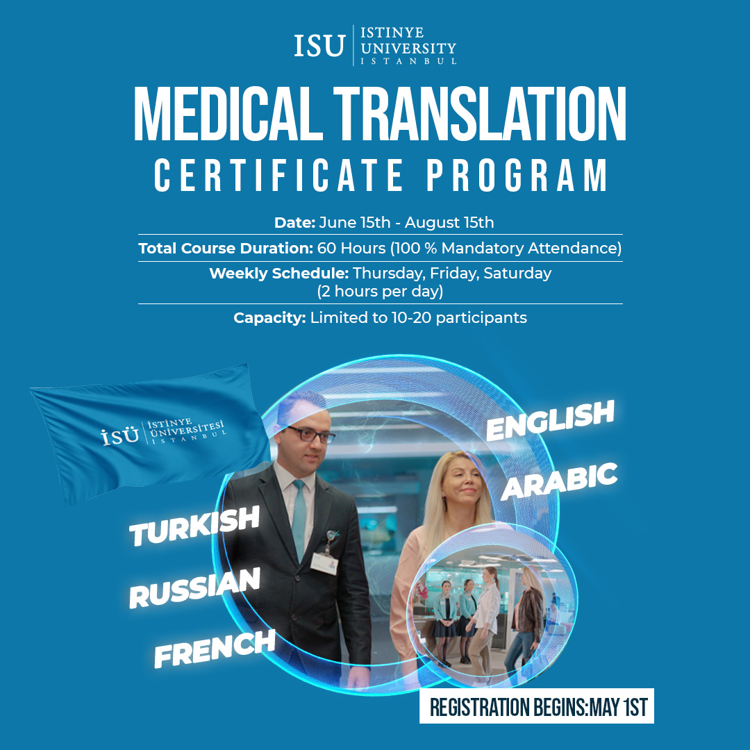 Istinye University Contributes to Health Tourism: Medical Translation ...